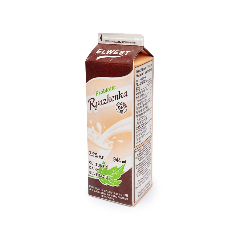 Elwest Probiotic Ryazhenka 2.5% - Bathurst Village Market